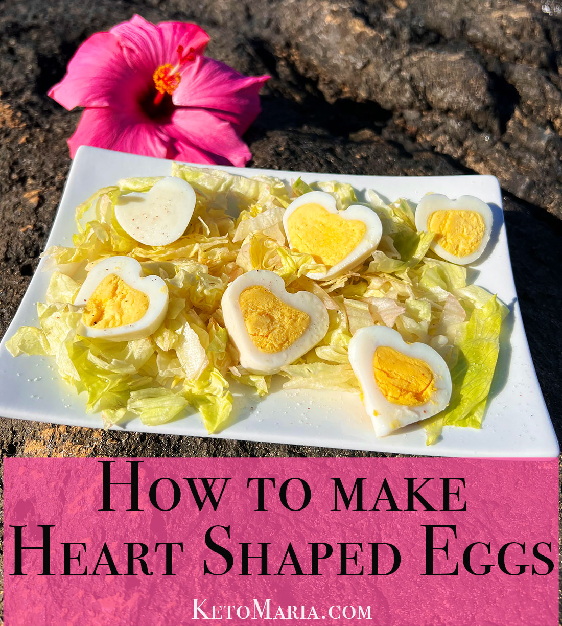 How to make heart shaped hard boiled eggs Maria Mind Body Health