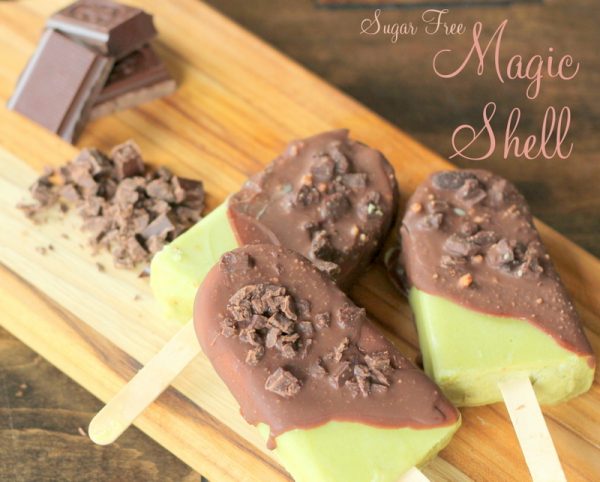 diary free magic shell, sugar free magic shell