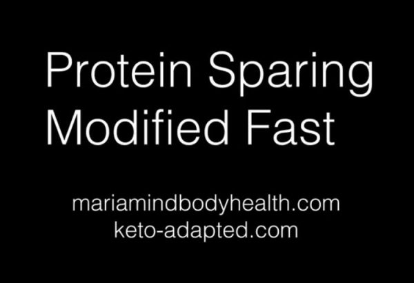 Protein Sparing Modified Fasts - Maria Mind Body Health