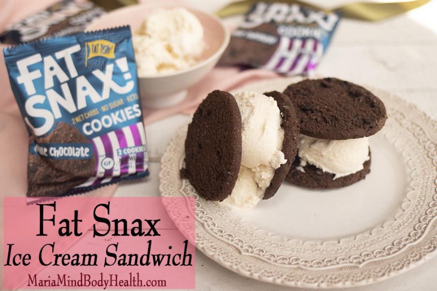 fat snax ice cream sandwich - Maria Mind Body Health