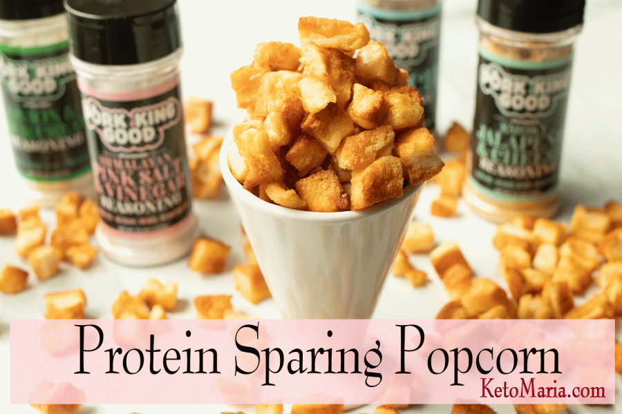 PROTEIN SPARING POPCORN - Maria Mind Body Health