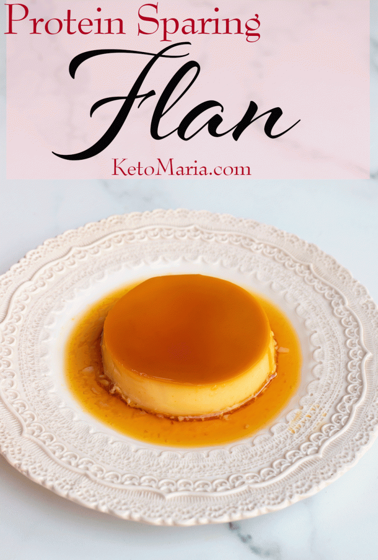 Protein Sparing Flan (and Keto Flan) - Maria Mind Body Health