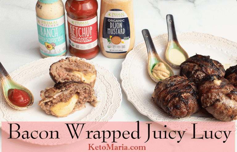 Bacon Wrapped Juicy Lucy - Maria Mind Body Health