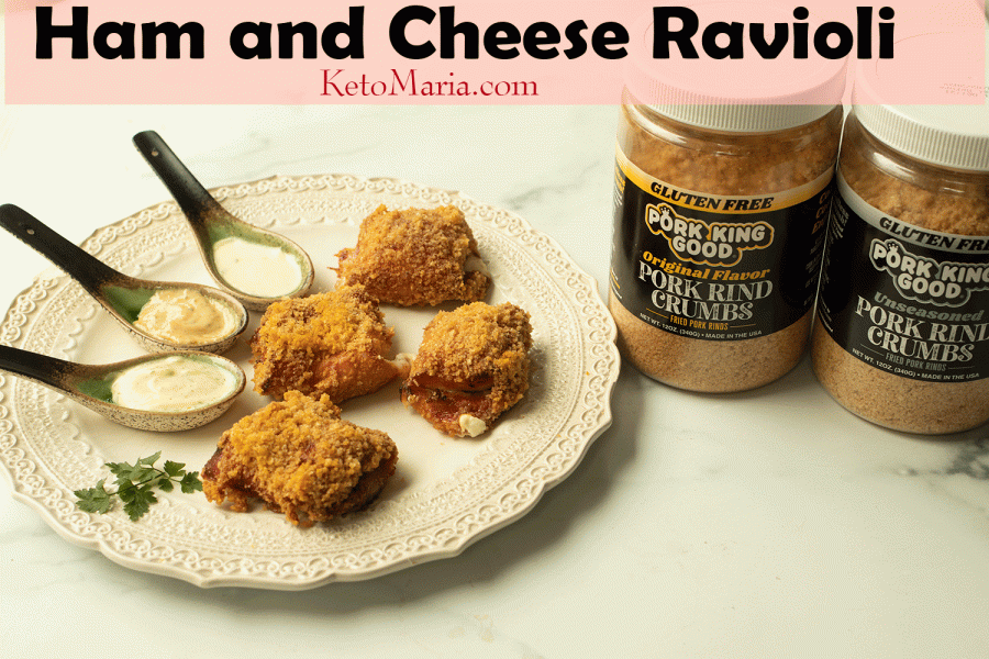 Ham and Cheese Ravioli - Maria Mind Body Health