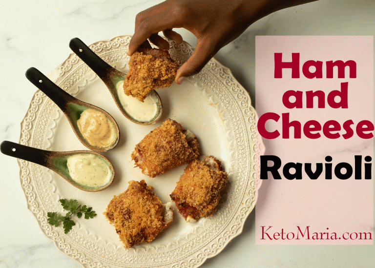 Ham and Cheese Ravioli - Maria Mind Body Health