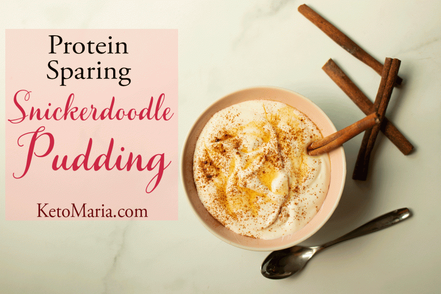 Protein Sparing Snickerdoodle Pudding - Maria Mind Body Health