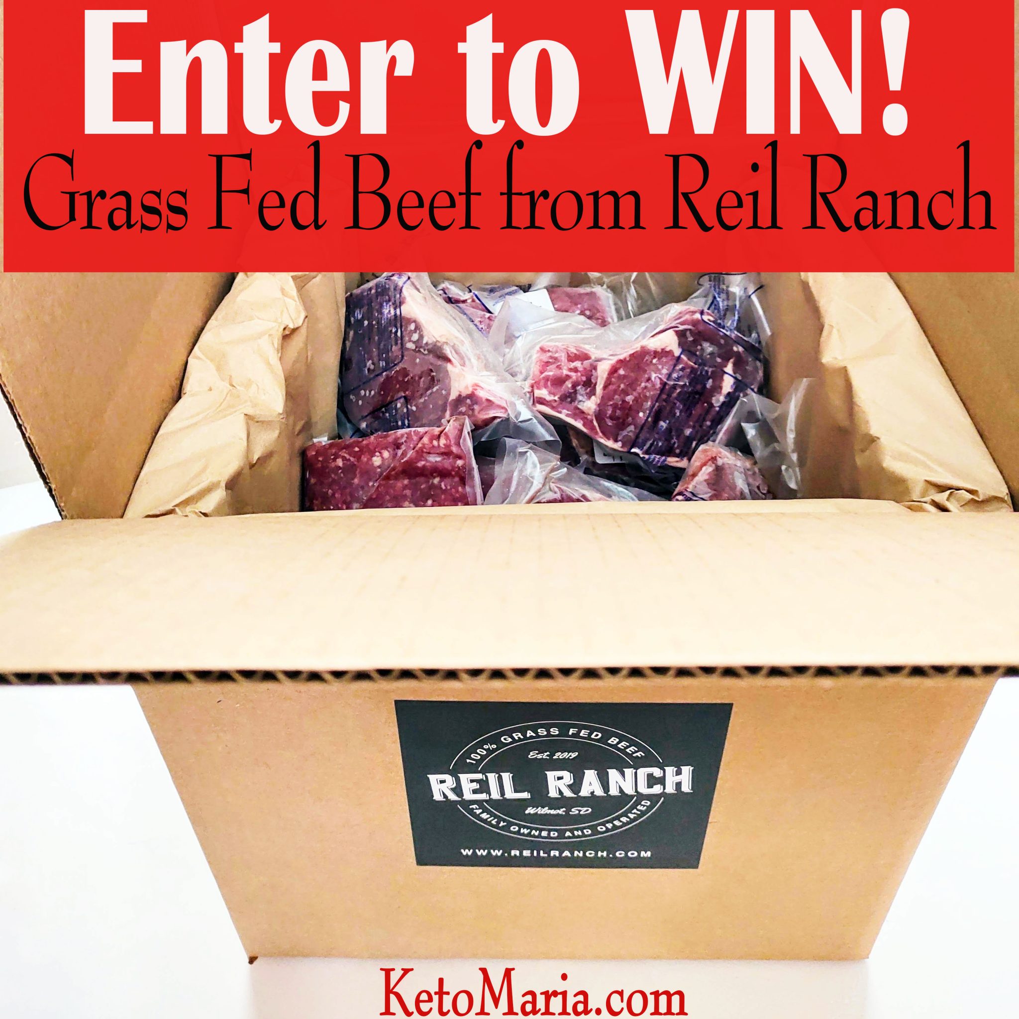 Grass Fed Beef GIVEAWAY from Reil Ranch - Maria Mind Body Health