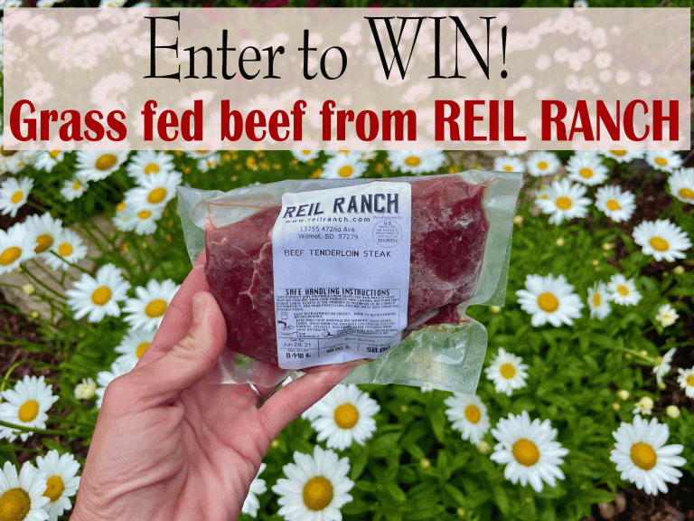 Grass Fed Beef GIVEAWAY from Reil Ranch - Maria Mind Body Health