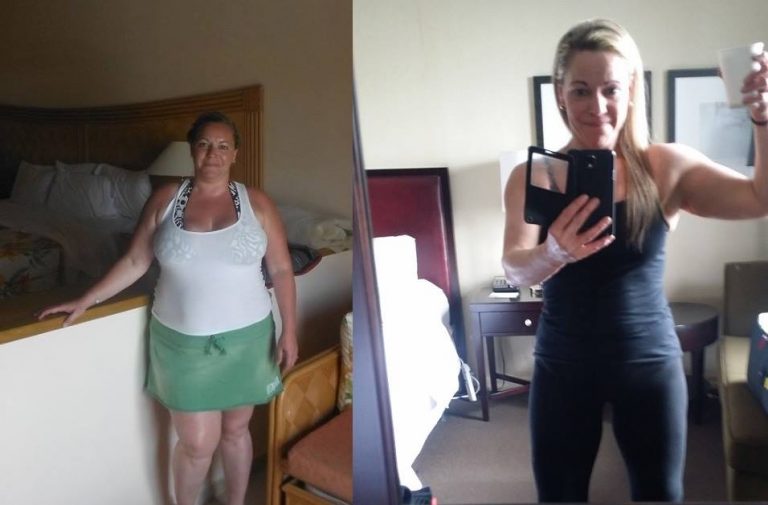 Robyn before after - Maria Mind Body Health