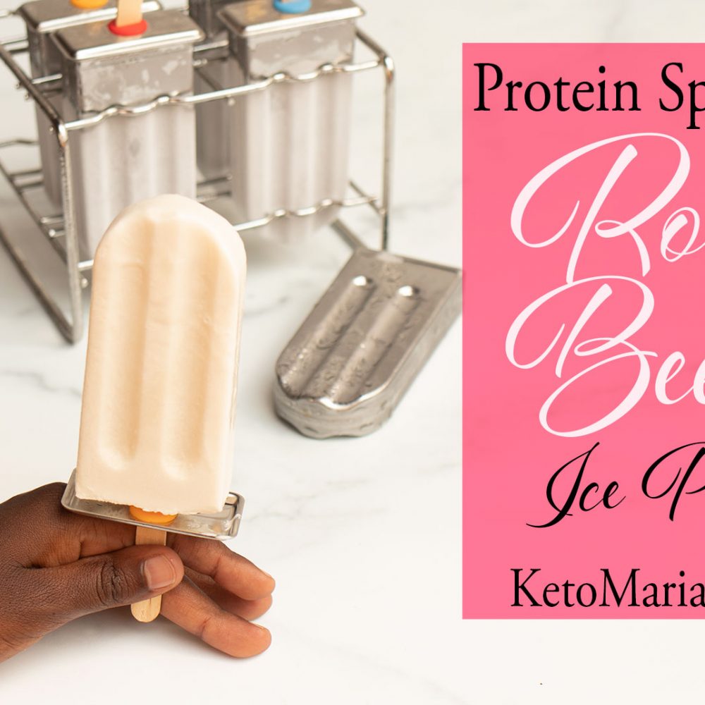 Protein Sparing Root Beer Ice Pops - Maria Mind Body Health