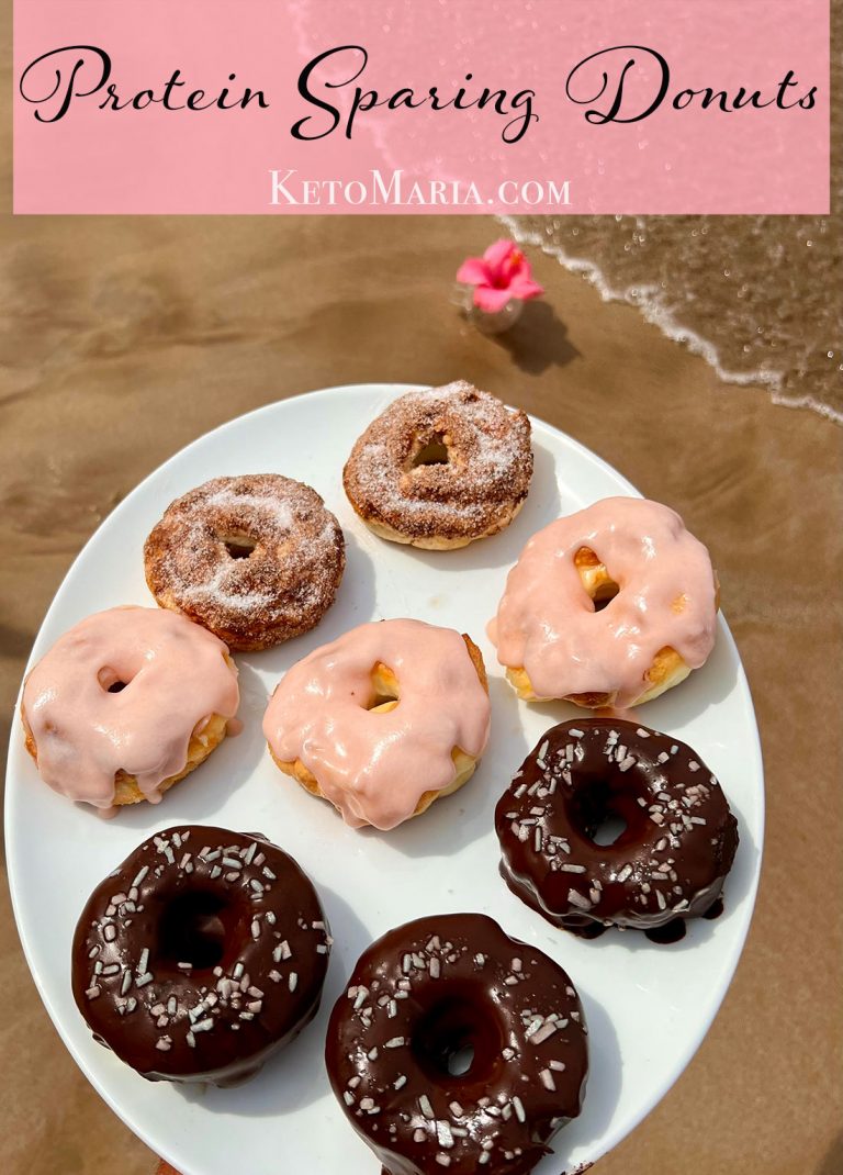 Protein Sparing Donuts - Maria Mind Body Health