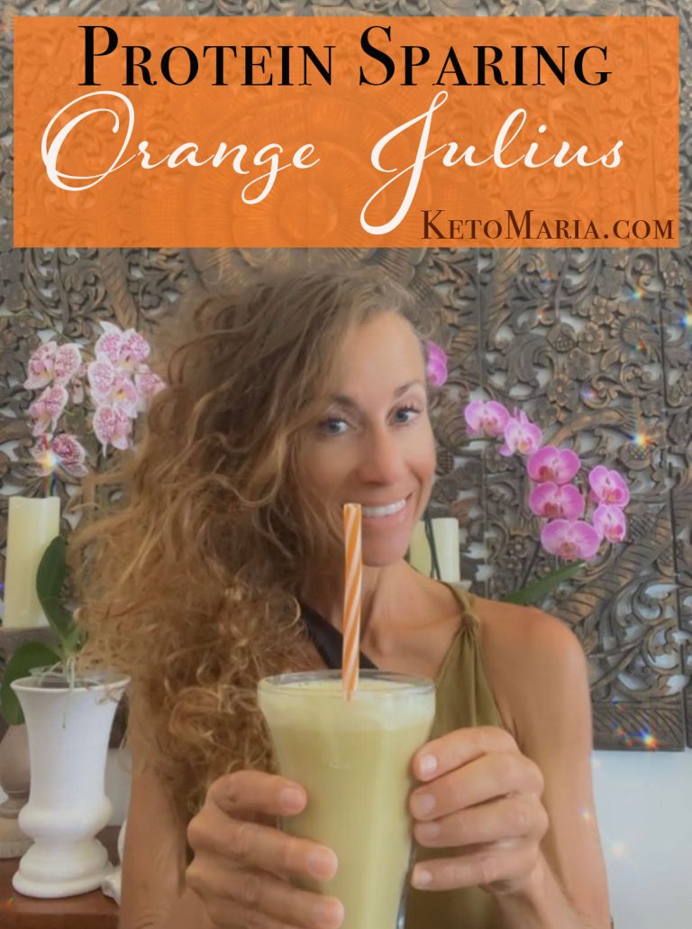 Protein Sparing Orange Julius - Maria Mind Body Health