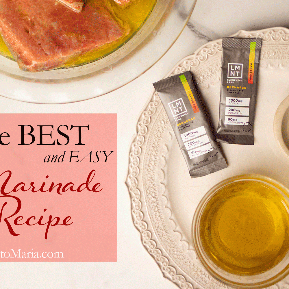 The BEST Marinade Recipe - Maria Mind Body Health