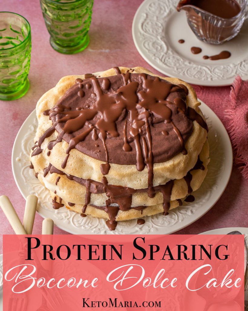 Protein-Sparing-Boccone-Dolce-Cake - Maria Mind Body Health