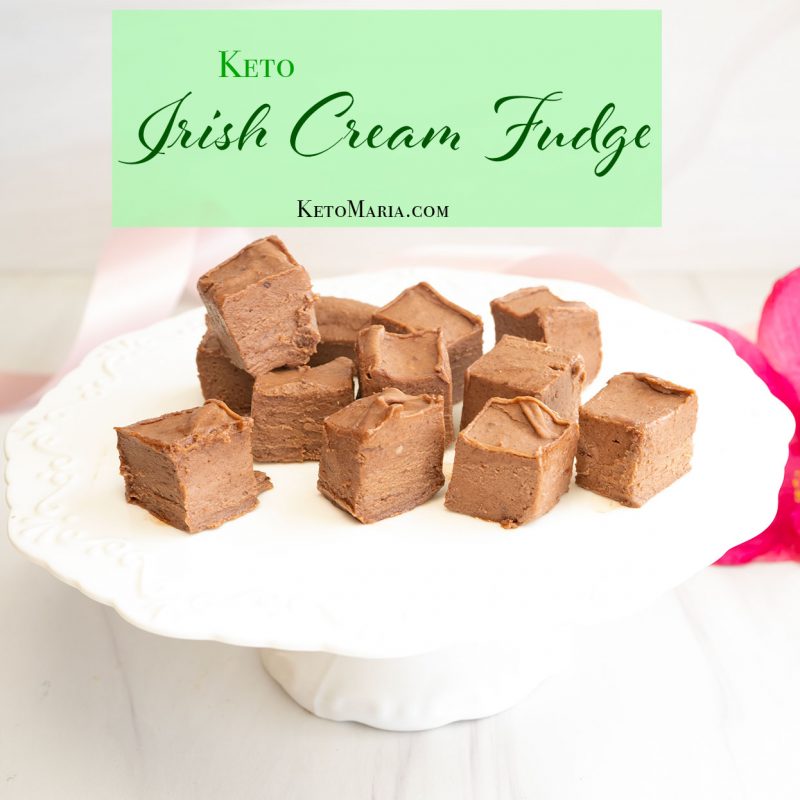 Keto Irish Cream Fudge - Maria Mind Body Health