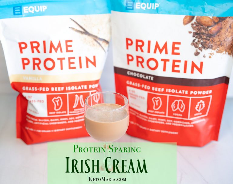 Protein Sparing Irish Cream - Maria Mind Body Health