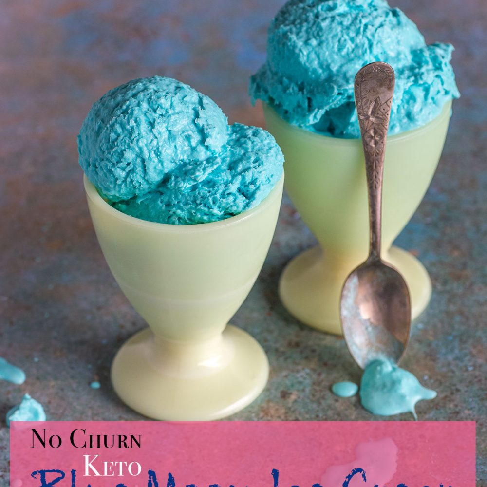 No-Churn Blue Moon Ice Cream - Maria Mind Body Health