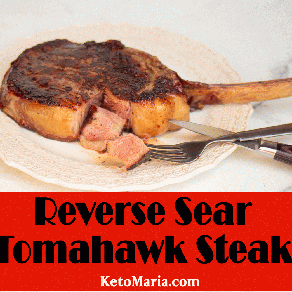 Reverse Sear Tomahawk Steak - Maria Mind Body Health
