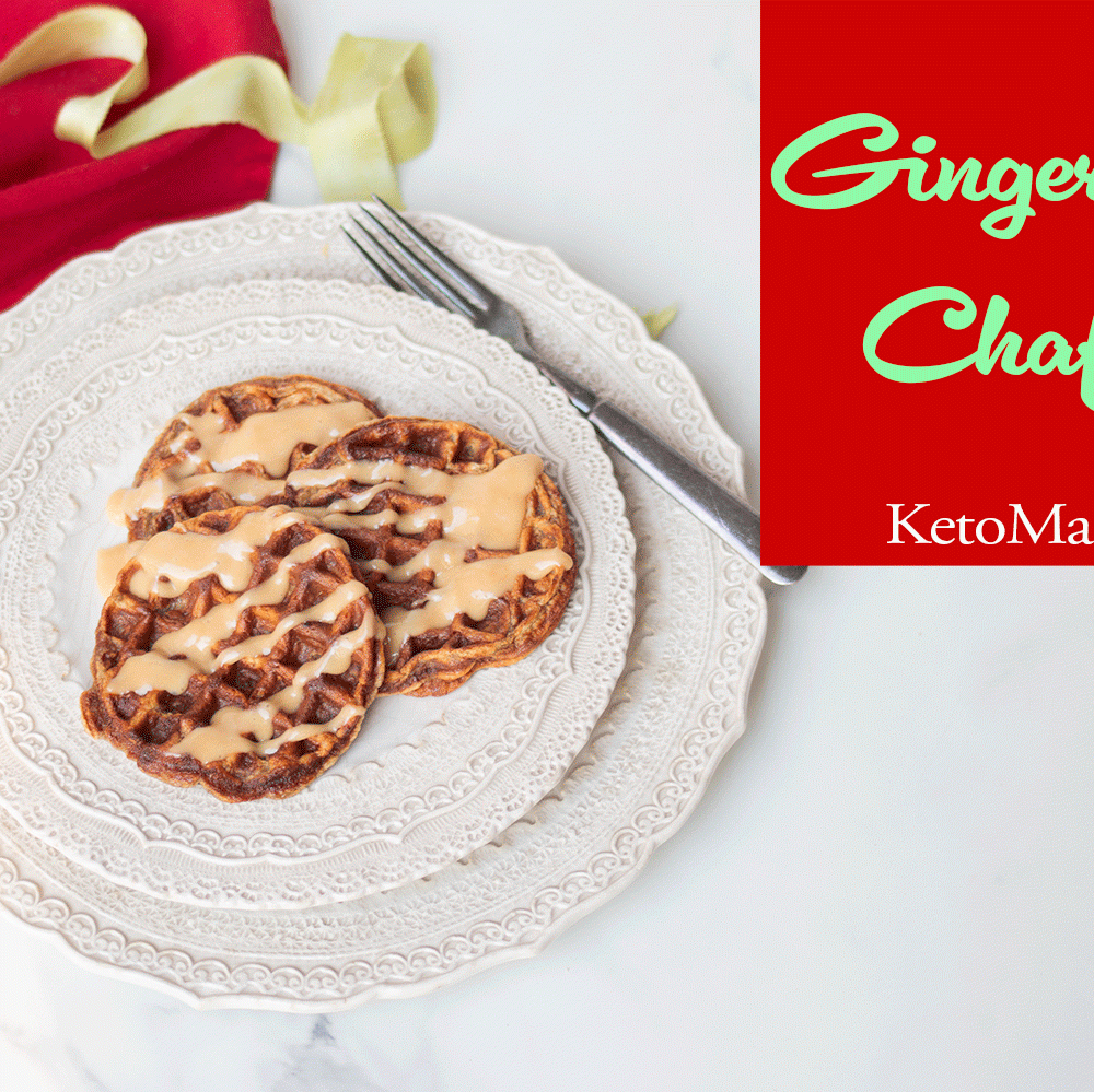 Gingerbread Chaffles - Maria Mind Body Health
