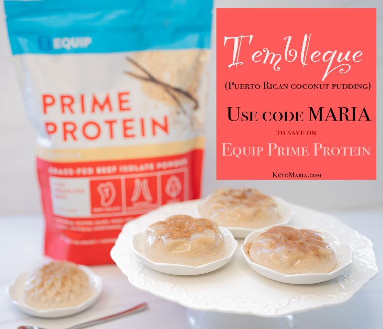 Tembleque (Puerto Rican coconut pudding) - Maria Mind Body Health