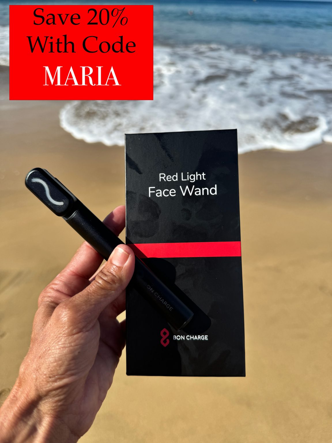 The BEST Red Light Face Wand - Maria Mind Body Health
