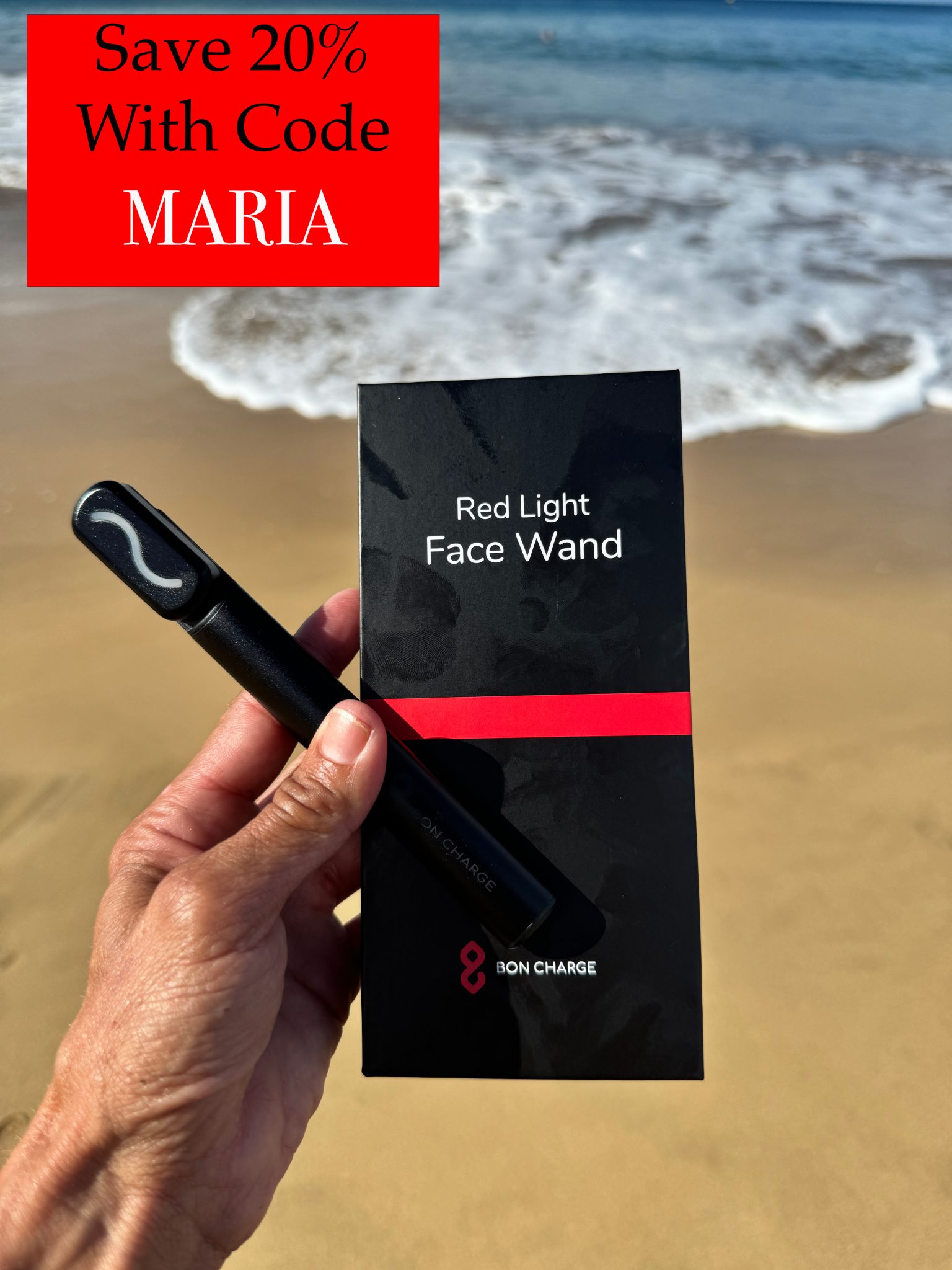 The BEST Red Light Face Wand - Maria Mind Body Health