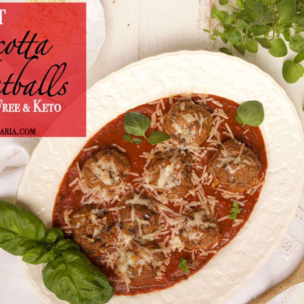 The BEST Ricotta Meatballs (Gluten Free & Keto) - Maria Mind Body Health