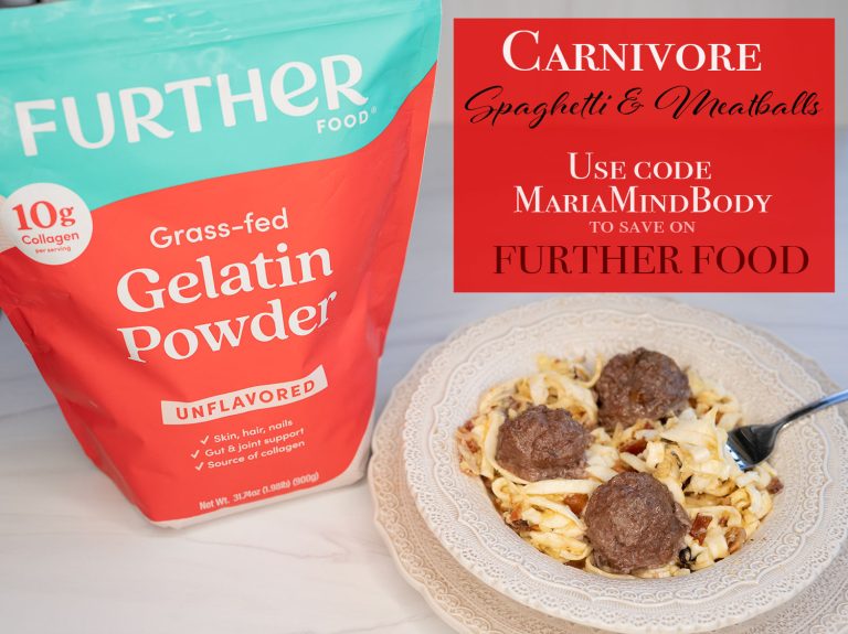Carnivore Spaghetti and Meatballs - Maria Mind Body Health
