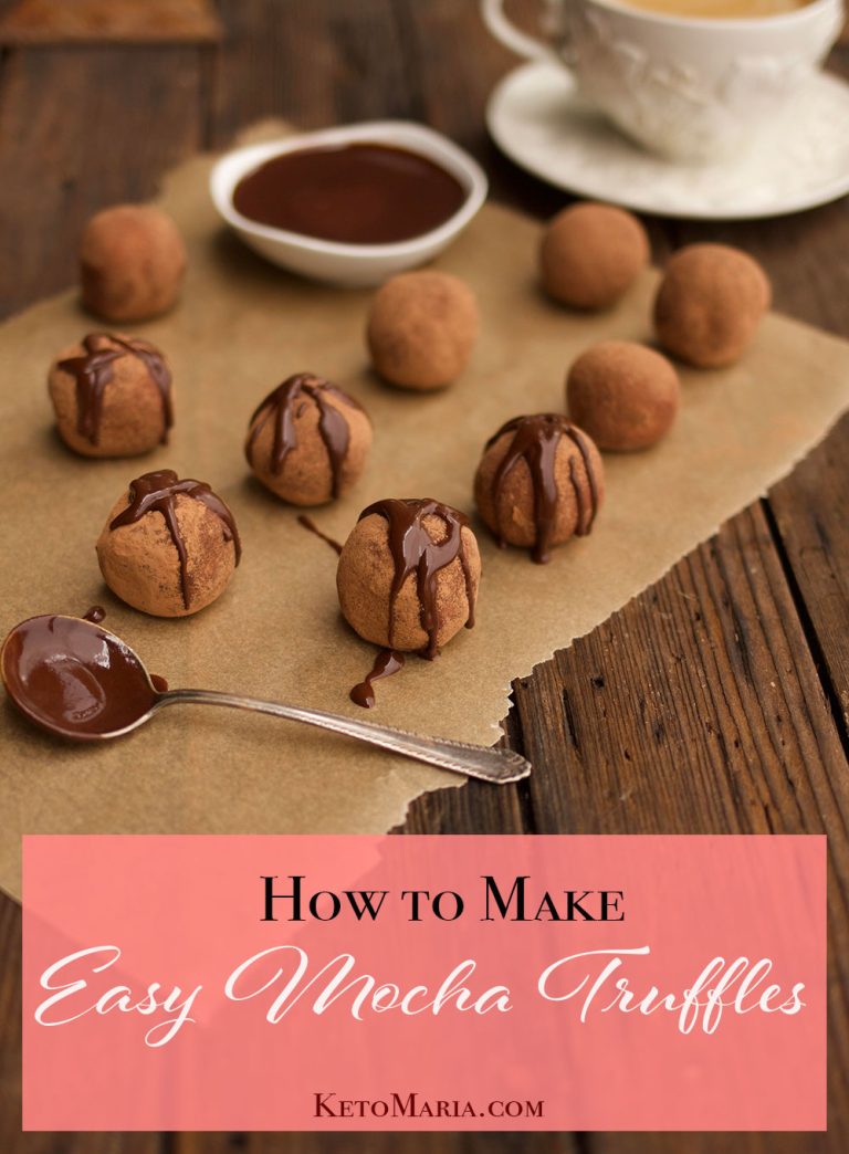 Easy Mocha Truffles - Maria Mind Body Health