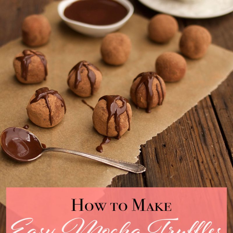 Easy Mocha Truffles - Maria Mind Body Health