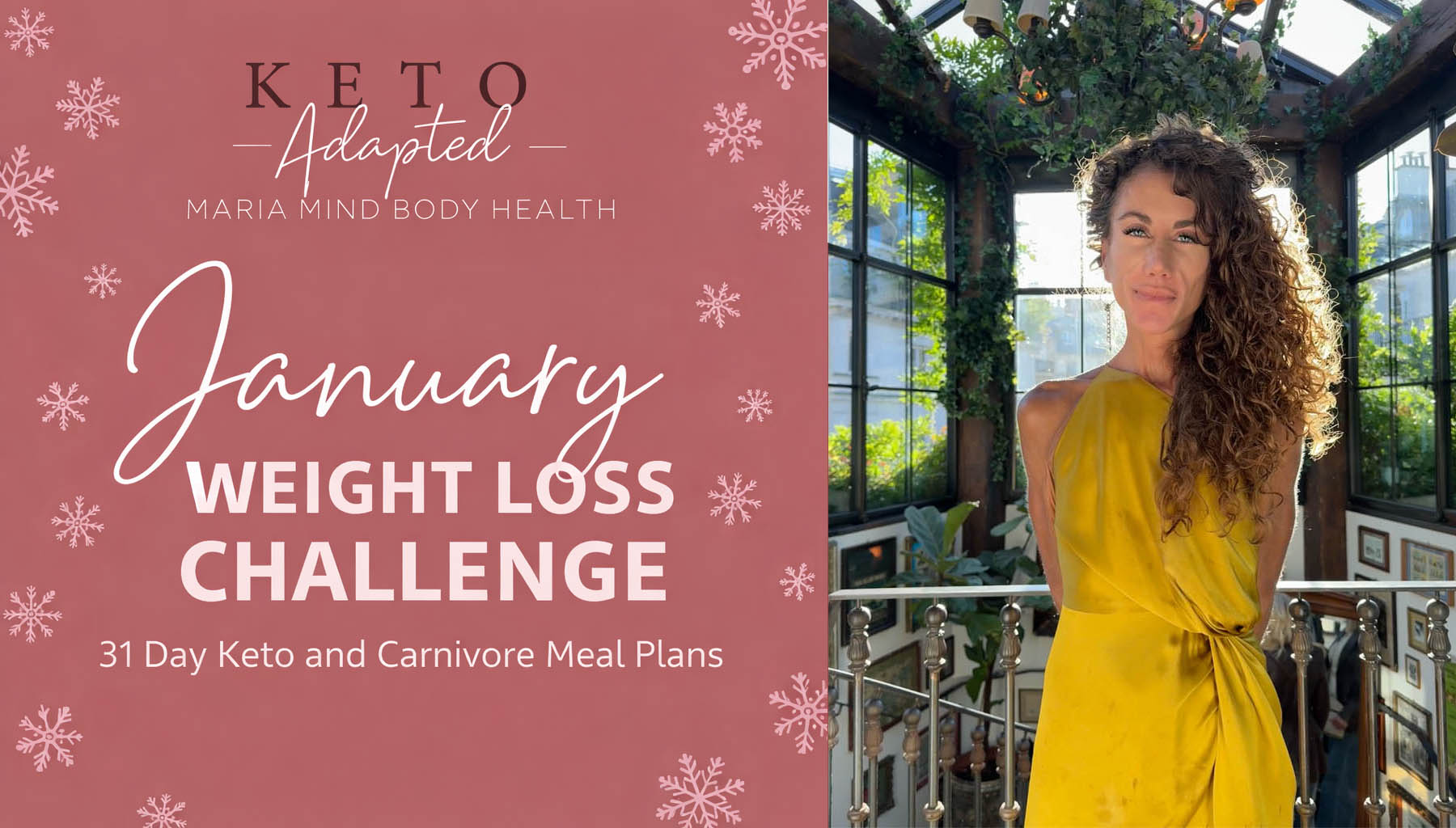 NEW January Weight Loss Challenge! - Maria Mind Body Health